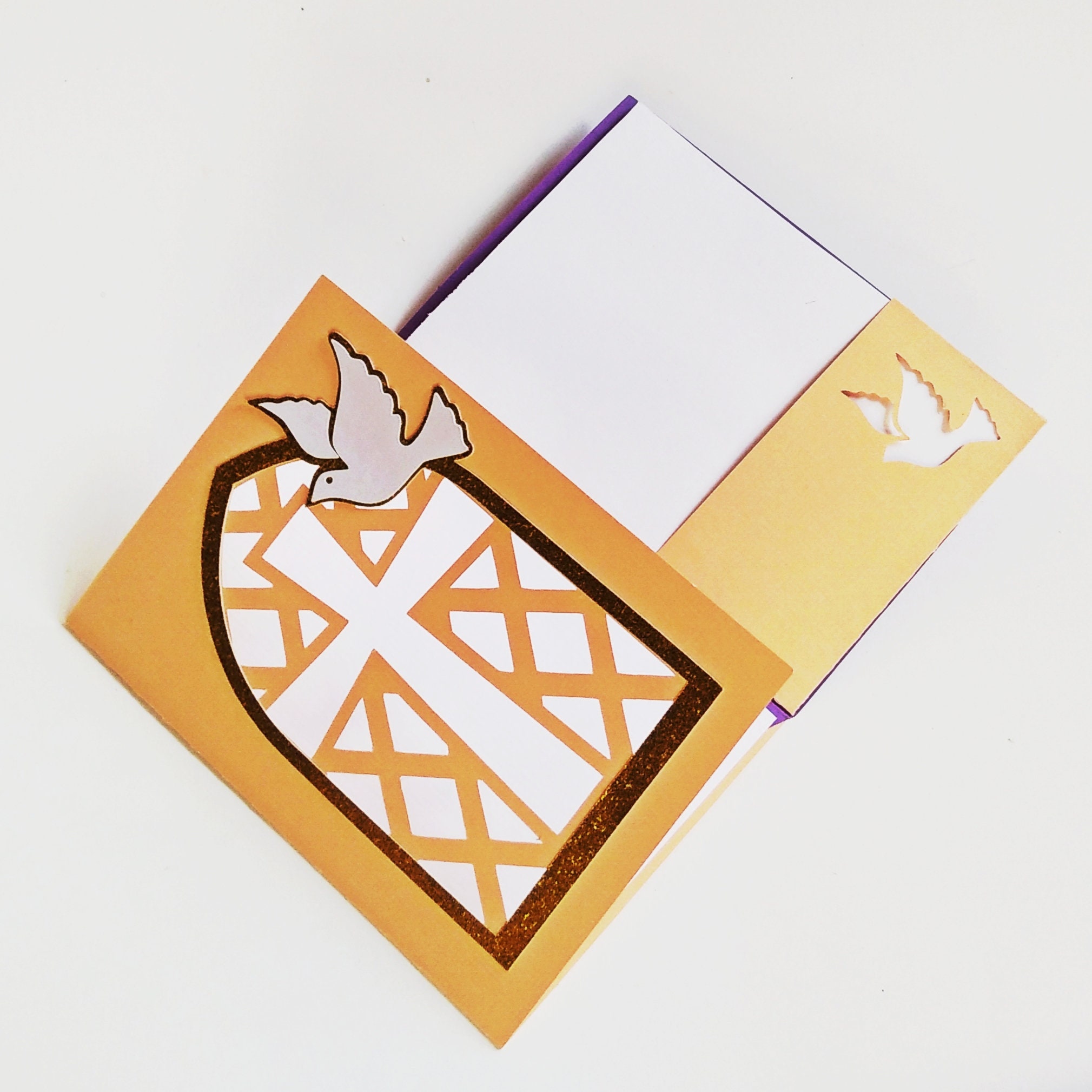 RELIGIOUS CARD. SVG Templates. Trifold Card With Pocket. - Etsy