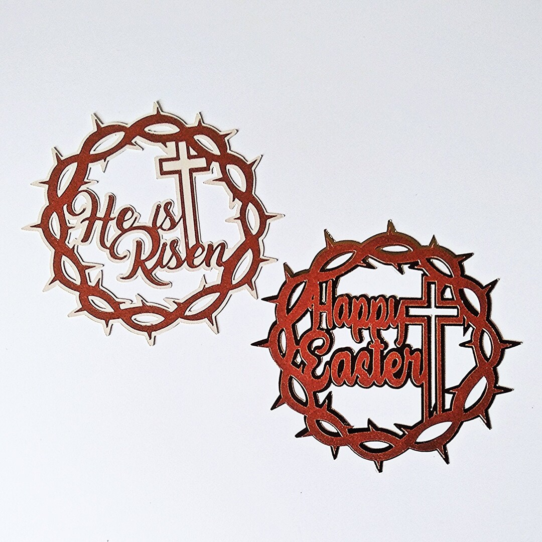 EASTER CROWNS SET. Svg Templates. Home Decorations at Easter - Etsy