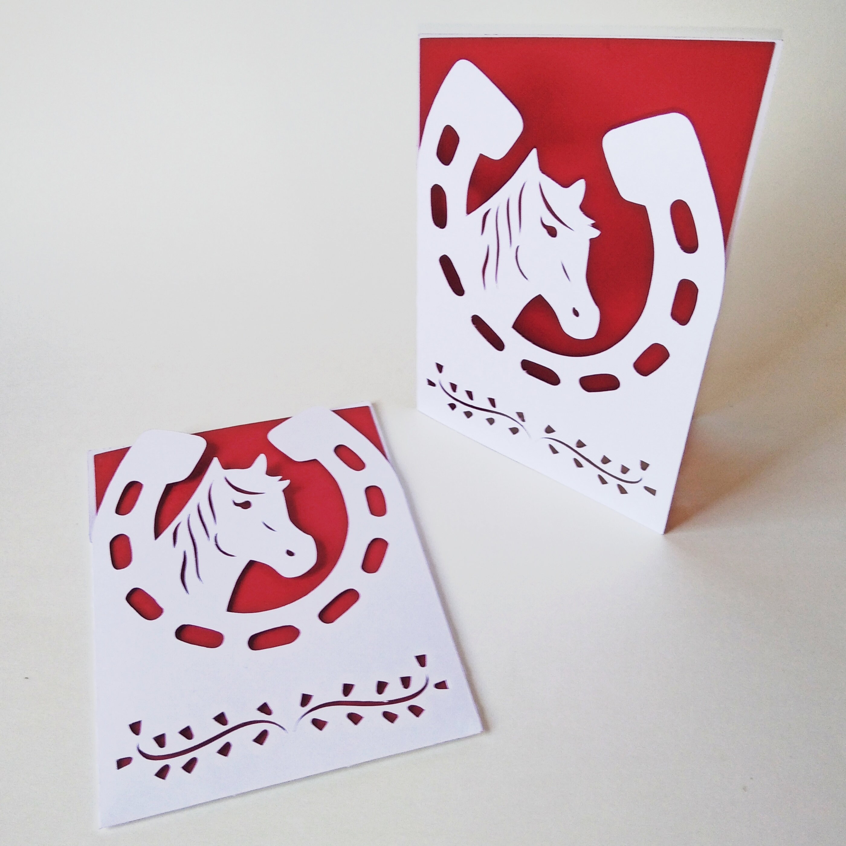 SVG TEMPLATES. Folding Card and Pocket Card. 2 Different Types | Etsy