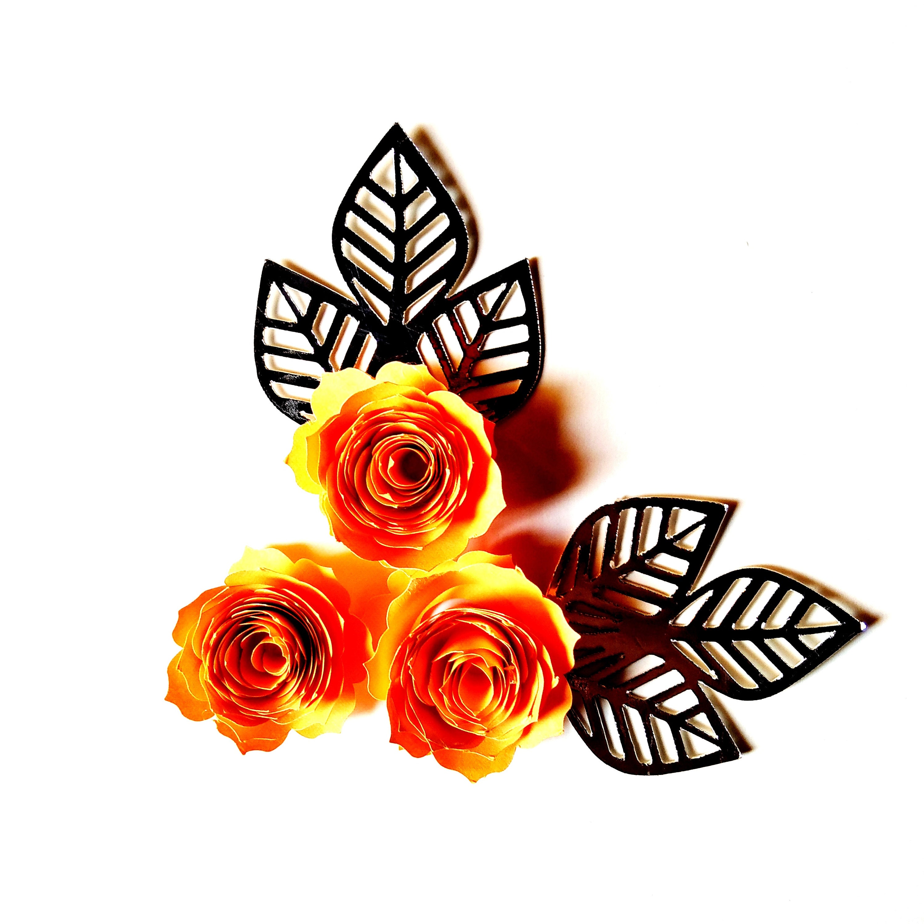 3D FLOWER SET. SVG Templates. 3 Different Flower Designs. | Etsy