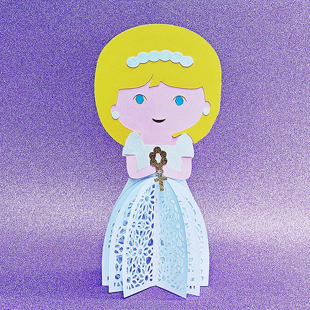 SVG Templates. 3D RELIGIOUS DOLL. Cake Topper, Table Centerpiece ...