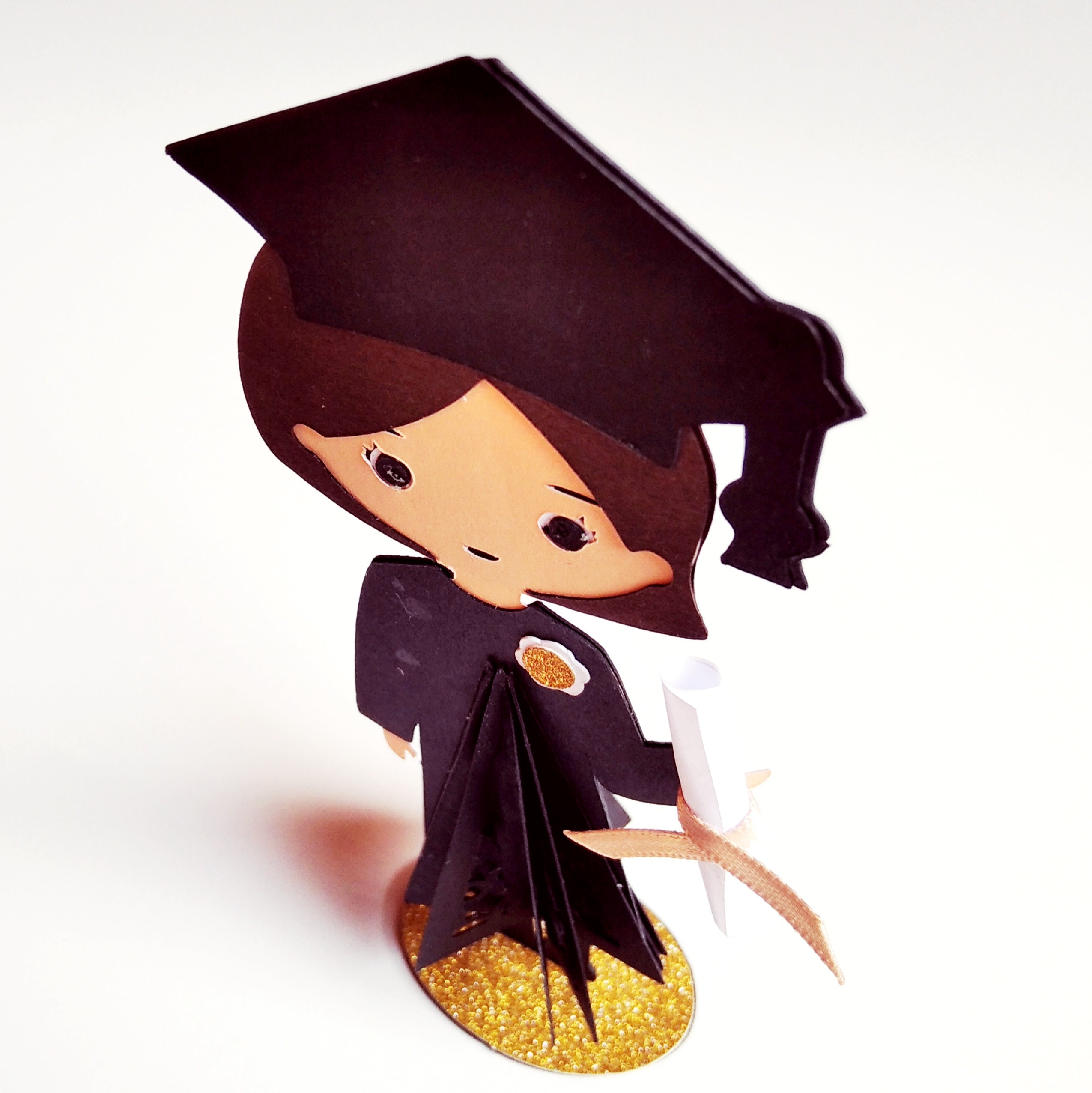 3D GRADUATION Couple. SVG Templates. Boy and Girl. | Etsy