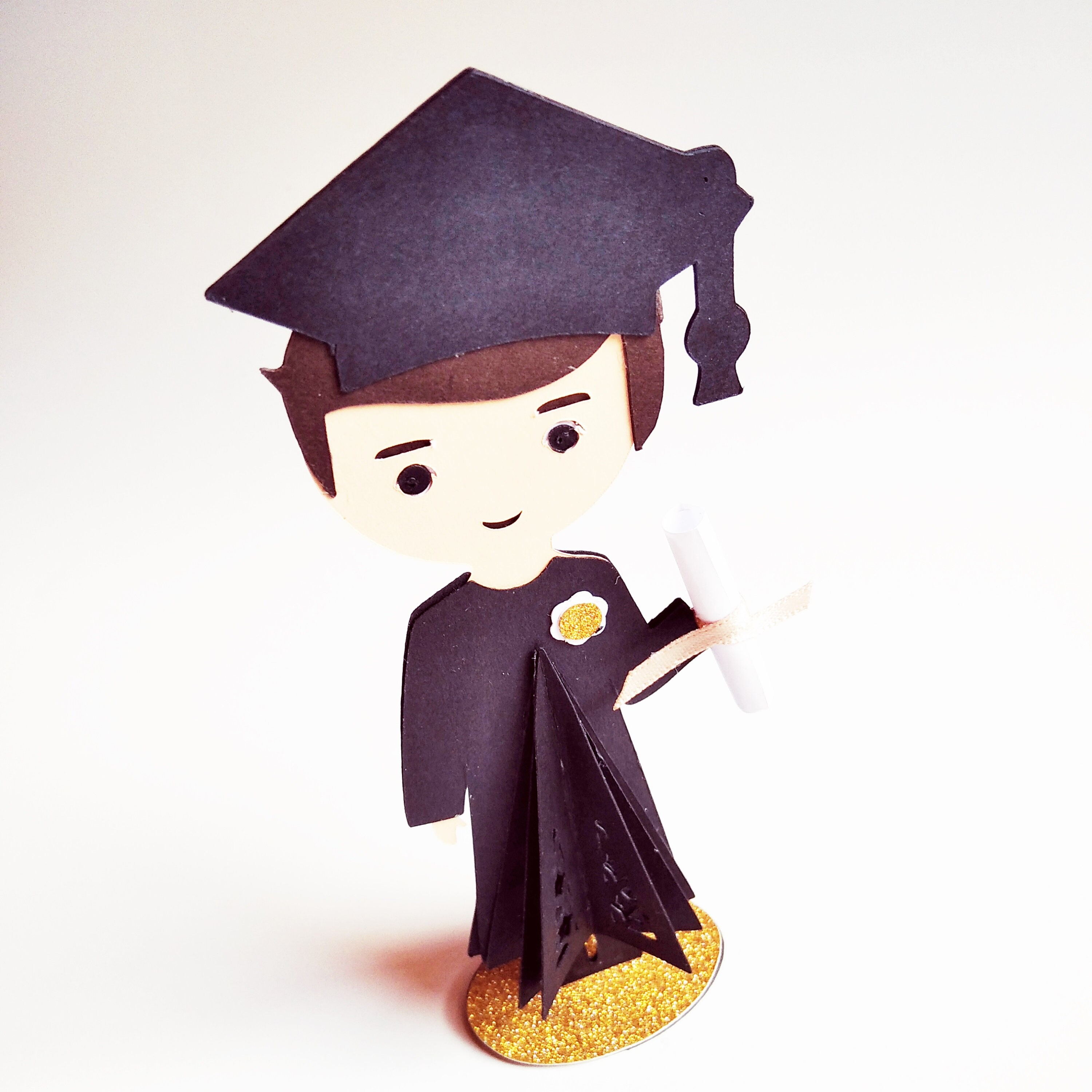 3D GRADUATION Couple. SVG Templates. Boy and Girl. | Etsy