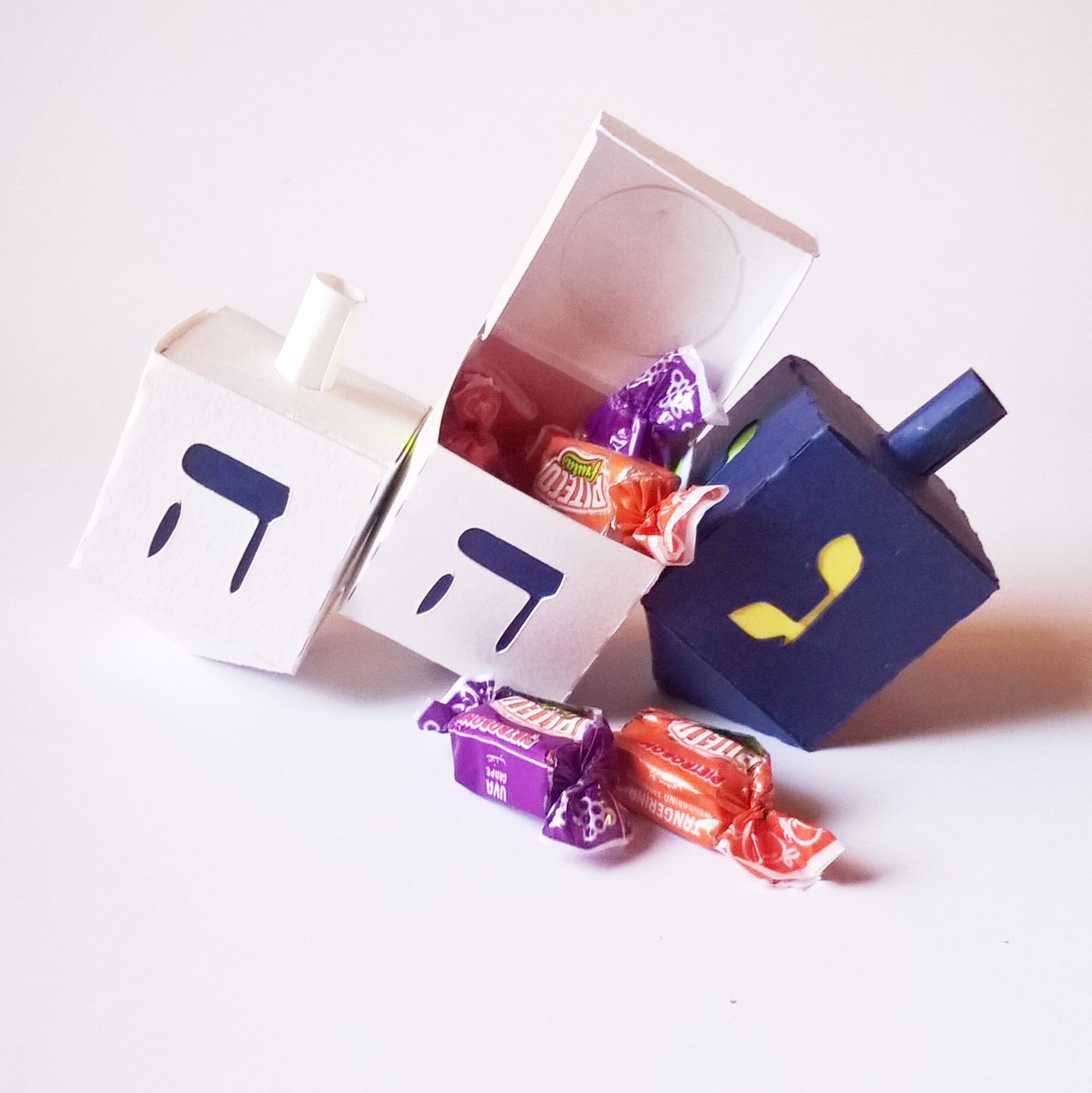 HANUKKAH DREIDEL. SVG Templates. Candy Box. Jewish Holiday. | Etsy