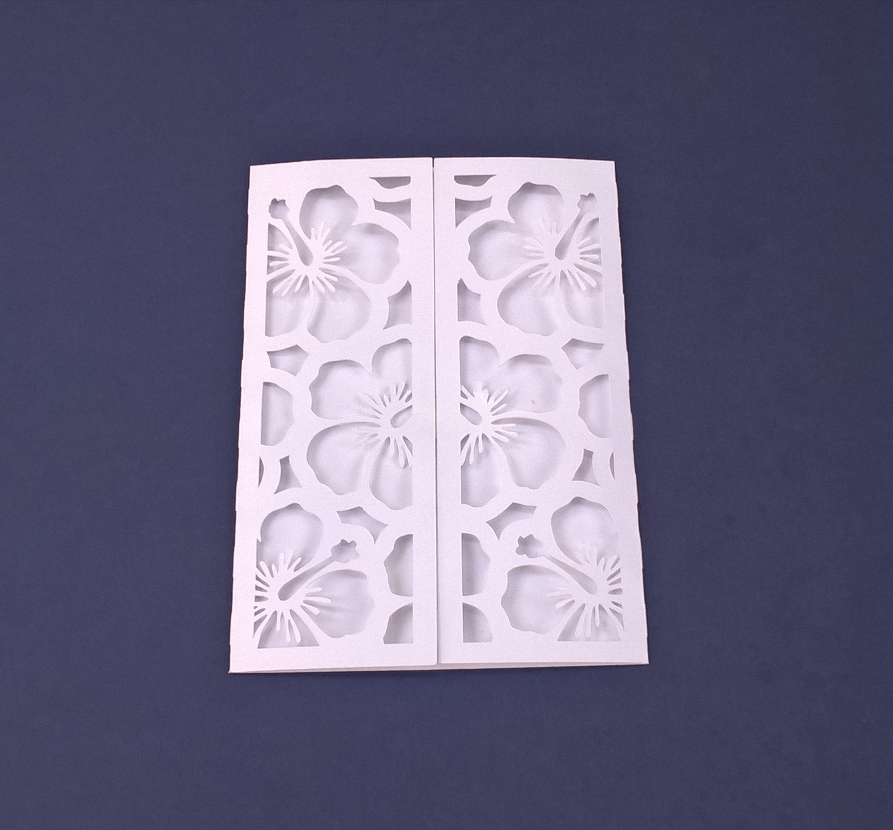 FLOWER CARDS SET. Svg Templates. Folding and Pocket Card. - Etsy