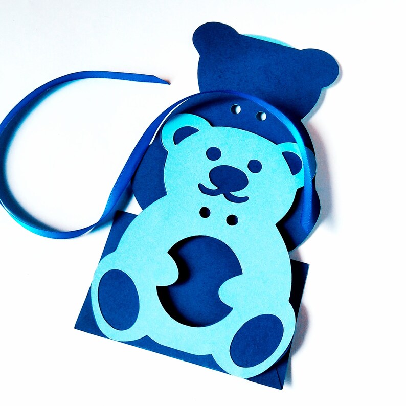 Svg Templates. BEAR CANDY HOLDER. Cricut Silhouettecameo - Etsy