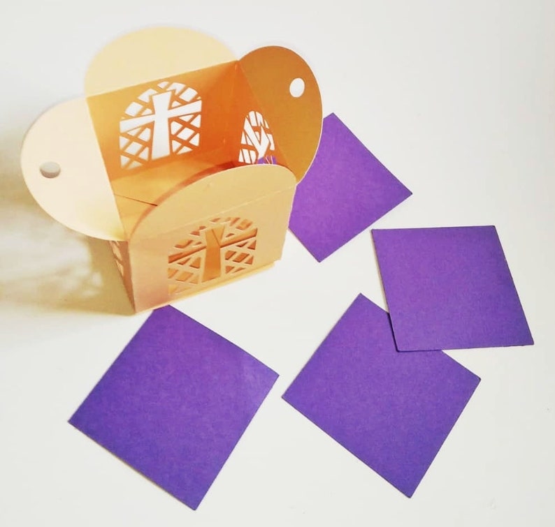RELIGIOUS BOX. SVG Templates. Favor Box. Cricut - Etsy