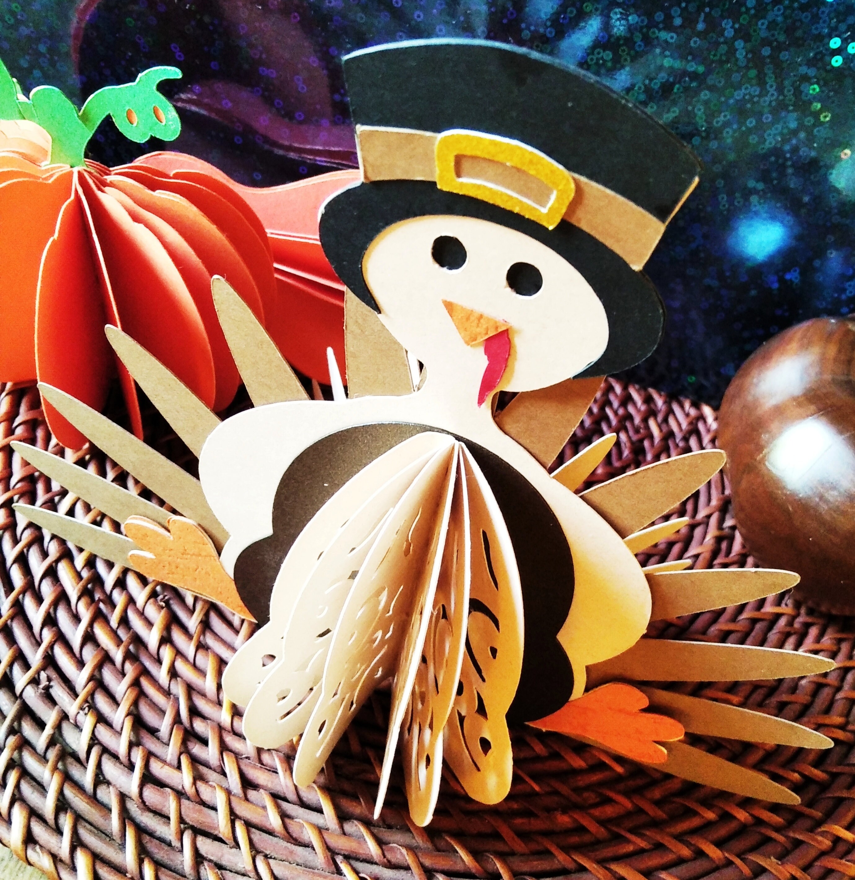 3D THANKSGIVING TURKEY. SVG Templates. Centerpieces. Home | Etsy