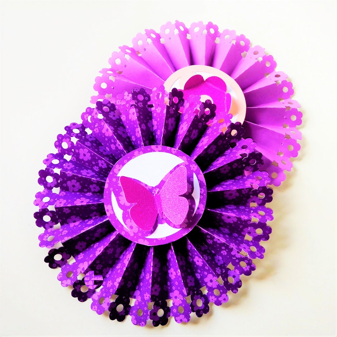 ROSETTE. SVG TEMPLATES. Includes 2 Decorative Designs. Cricut ...