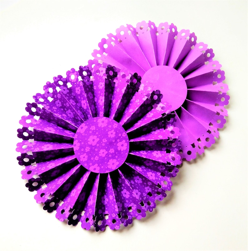 ROSETTE. SVG TEMPLATES. Includes 2 Decorative Designs. Parties - Etsy