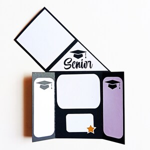 GRADUATION LAPBOOK. SVG Templates. Includes 5 Different Designs to ...