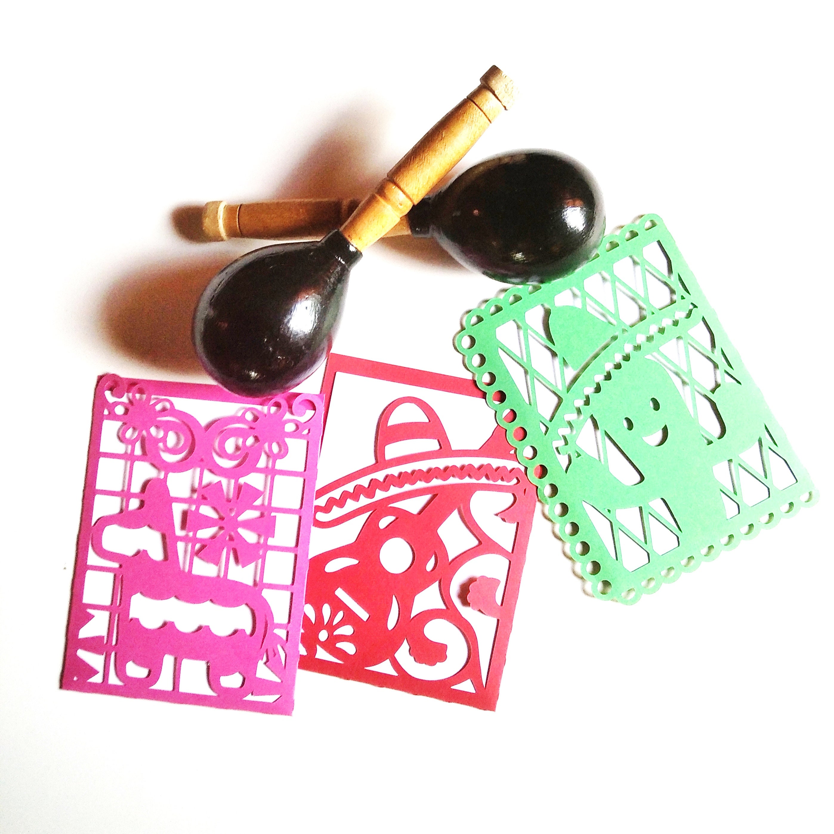 MEXICAN CARDS. 3 SVG Templates. Pocket Cards. Dxf Ai - Etsy