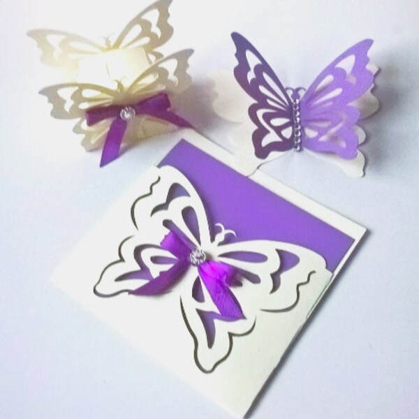 Butterfly Card Box - Etsy