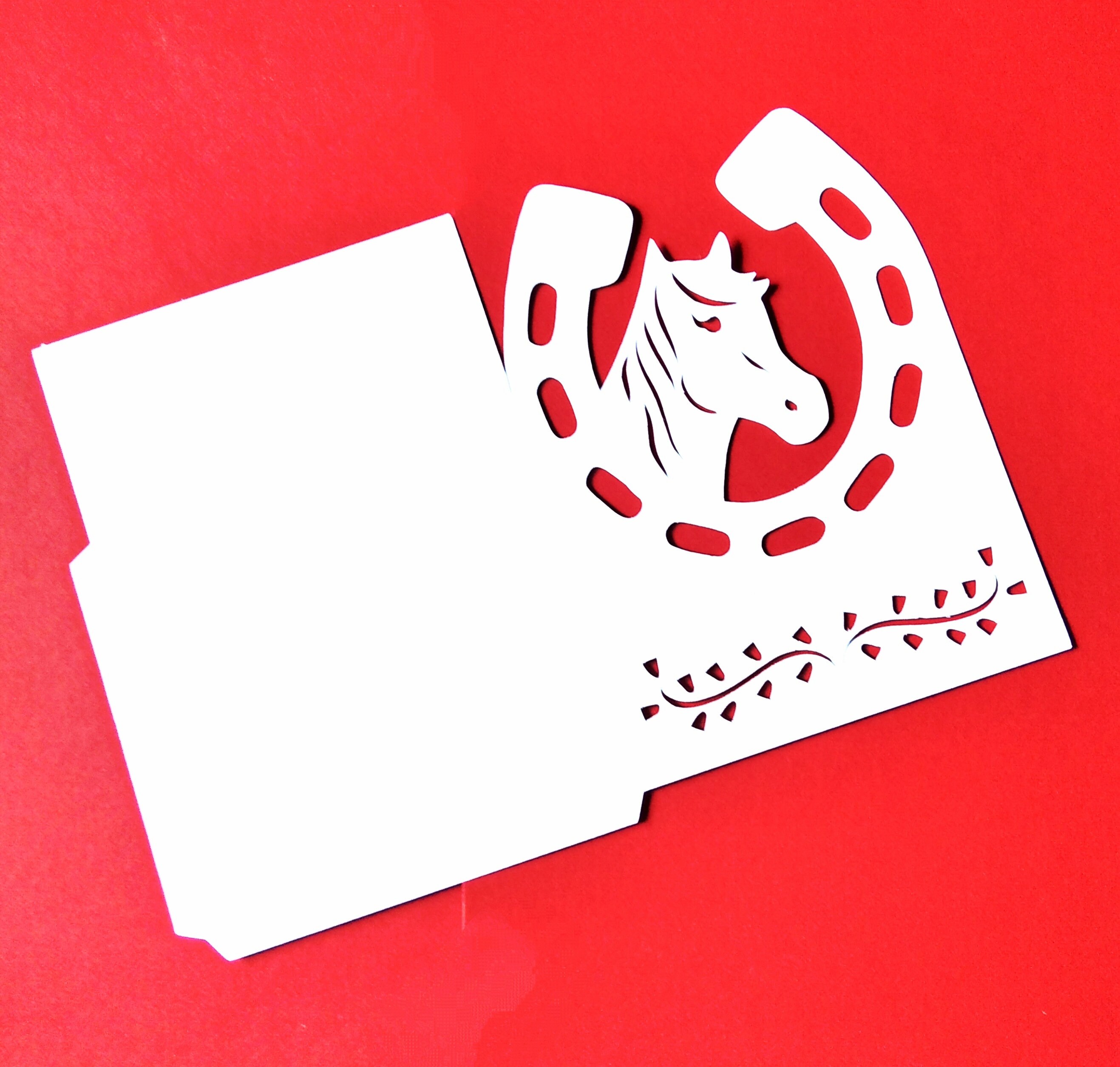 SVG TEMPLATES. Folding Card and Pocket Card. 2 Different Types | Etsy