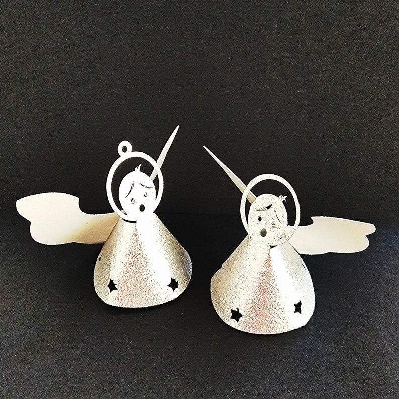 3D ANGELS. SVG Templates. Home Decor. Angel Pendant. Angel - Etsy