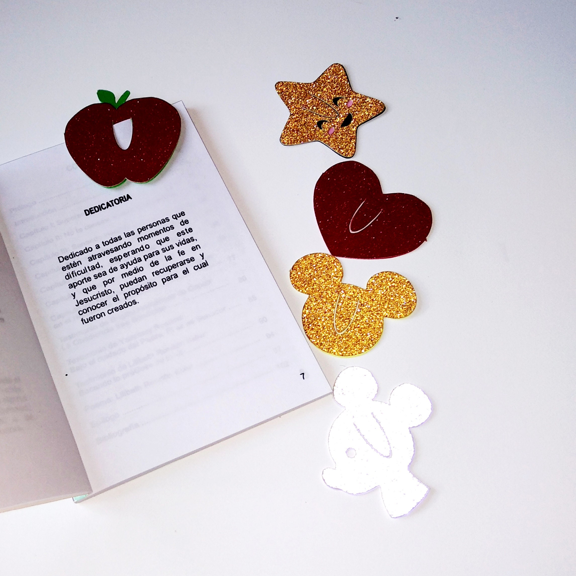 BOOKMARKS SET. 5 SVG Templates. Page Markers. Separator. Dxf | Etsy