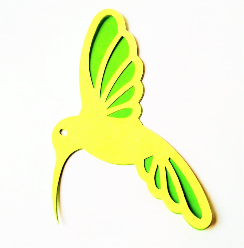 3D HUMMINGBIRDS. SVG Templates. Home Decor. 3 Different - Etsy