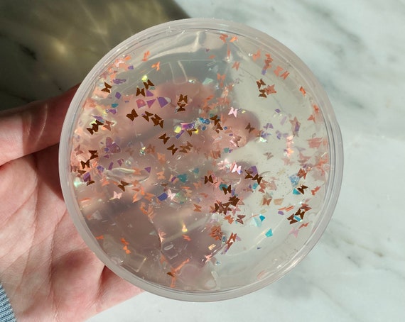 Butterfly Effect Clear Slime | Etsy