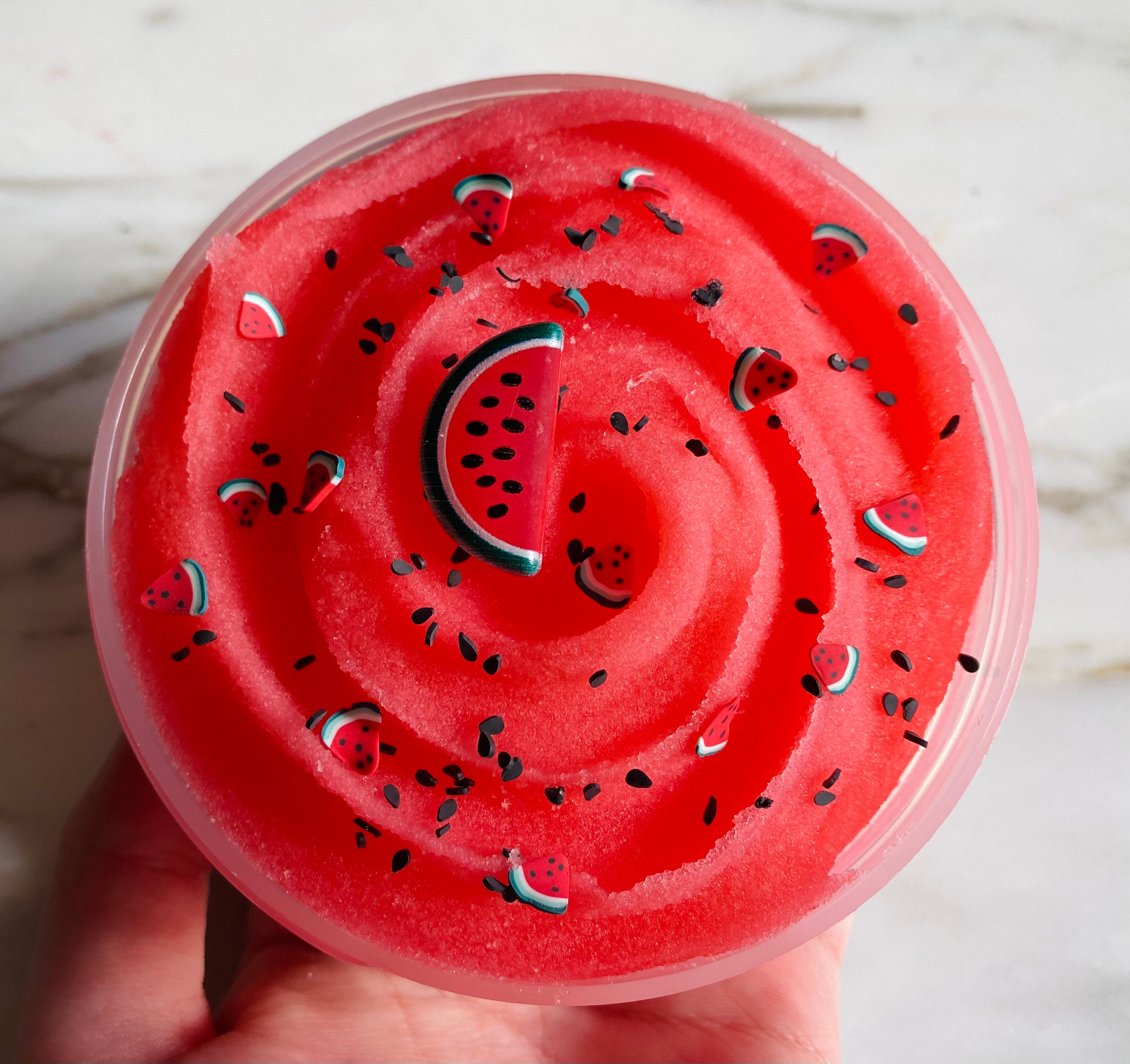Watermelon Slush Scented Icee Slime - Etsy UK