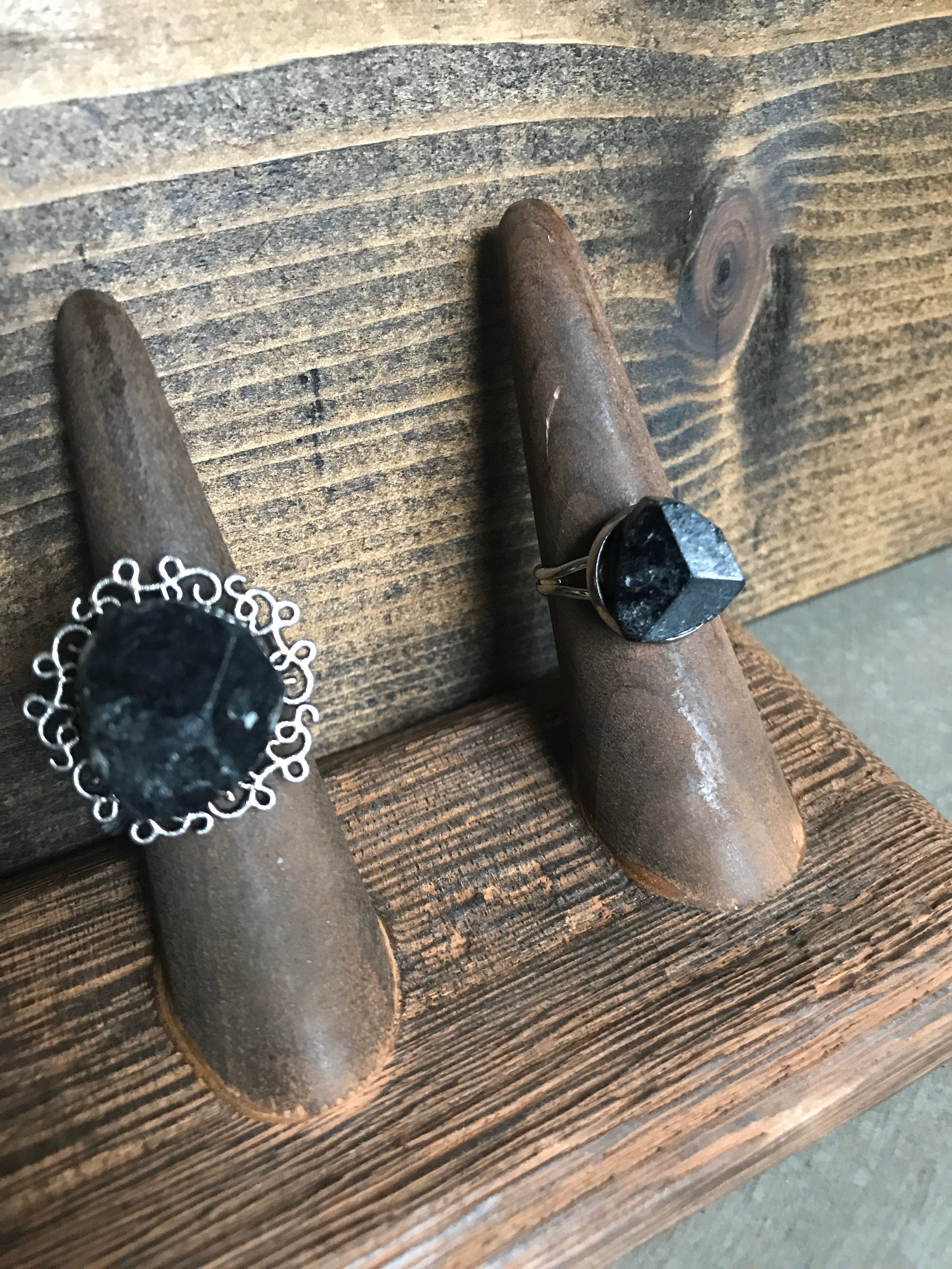 Raw Crystal Rings - Etsy