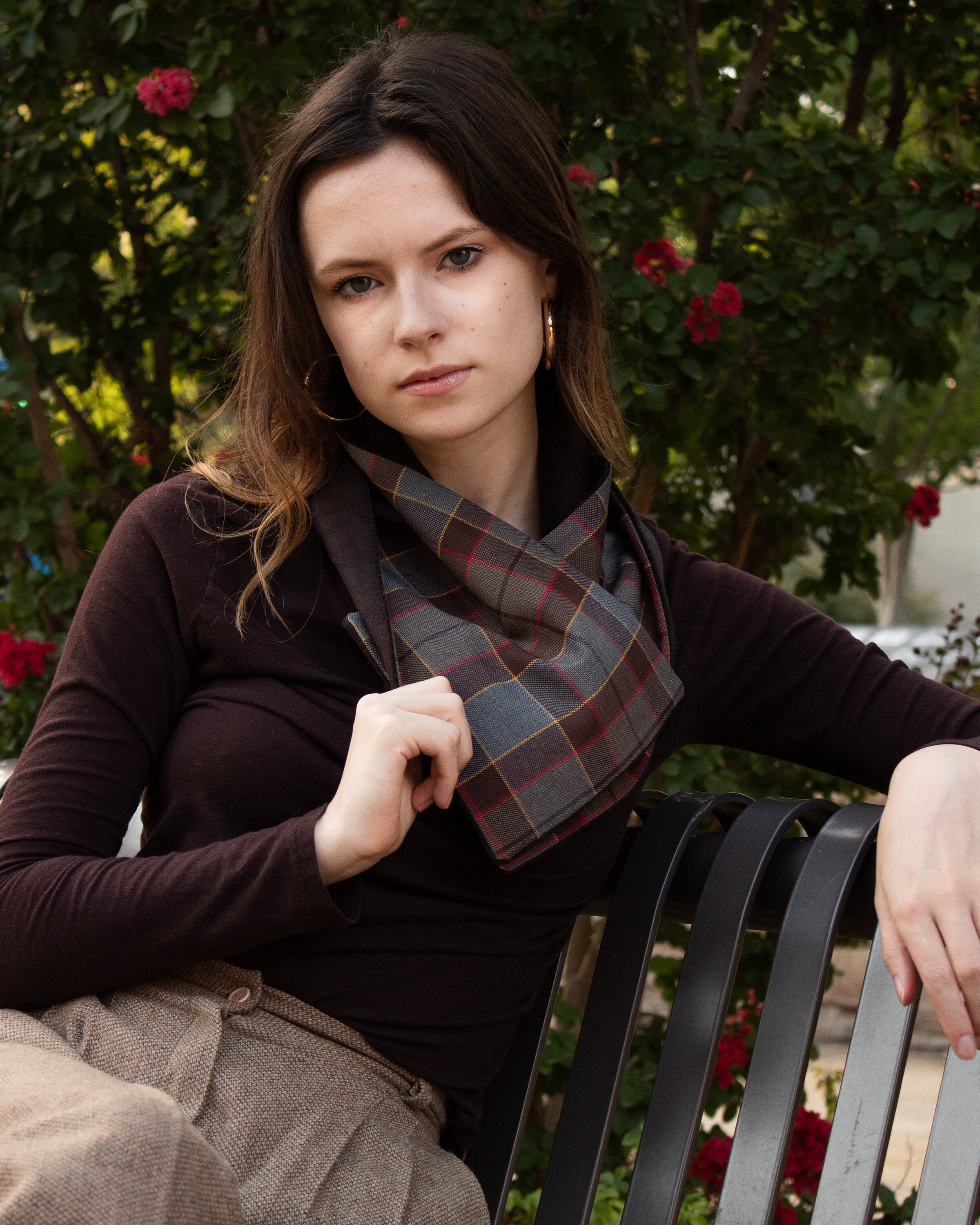 Outlander Collar Tartan Scarf Neck Warmer | Etsy