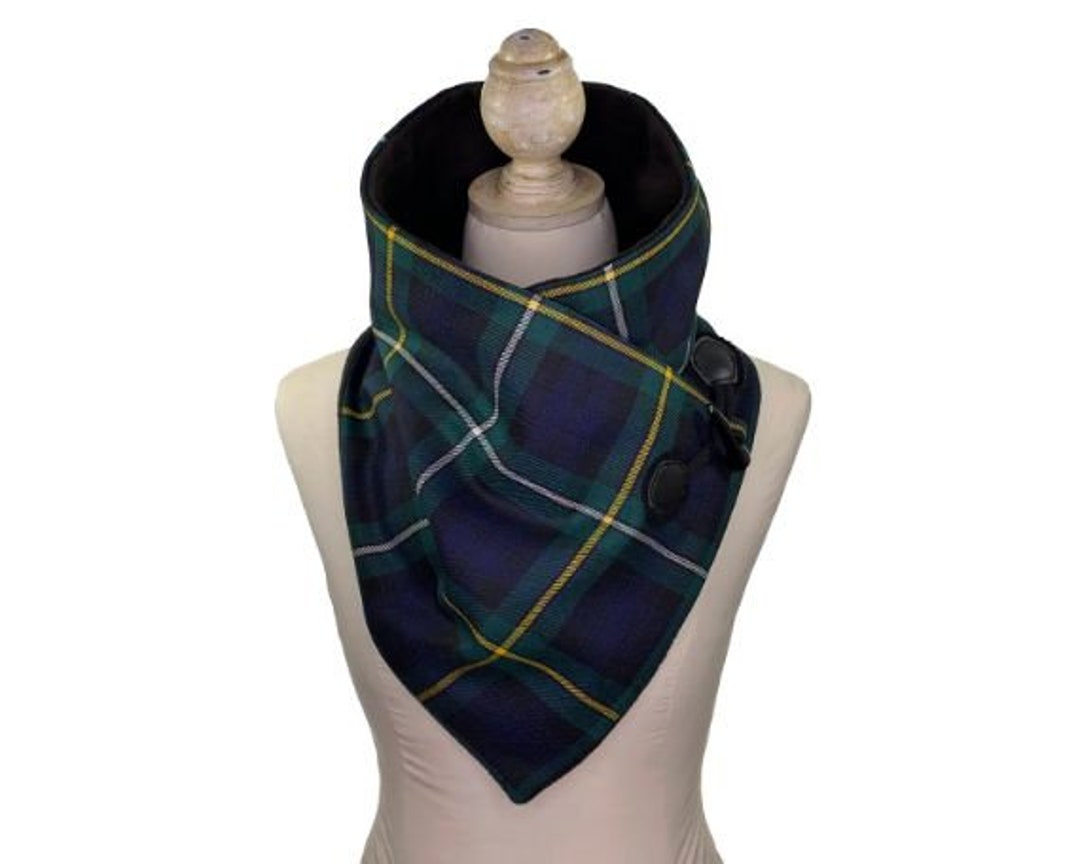 Clan Campbell of Argyll Modern Tartan Cowl Scarf - Neck Warmer - Etsy
