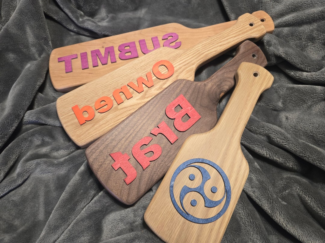 Raised Letters Personalized Spanking Paddle and Laser Engraved 12"-18 ...