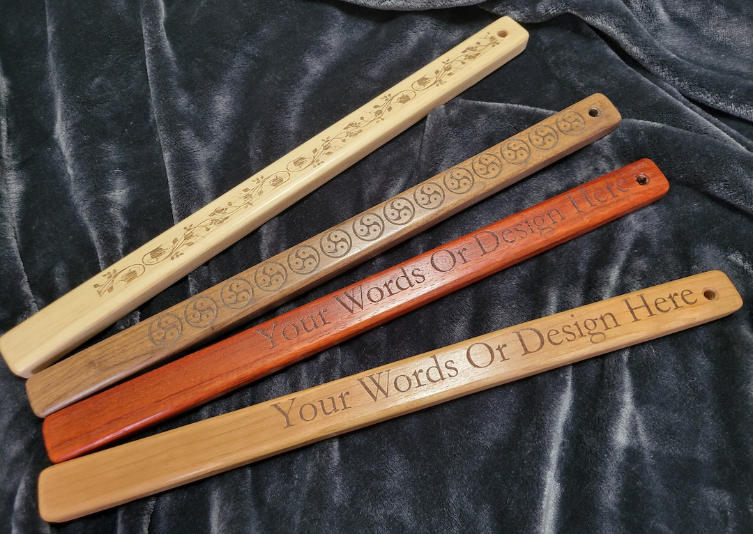 Personalized Spanking Rod 18" X 1 1/4" X 3/4" or 1/2" Laser Engraved - Etsy