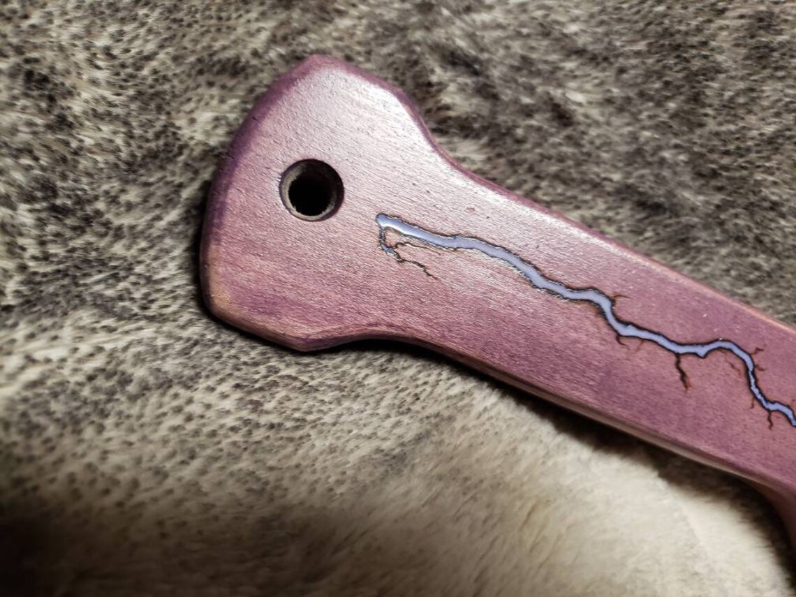 Personalized Lightning Spanking Paddle. 16x4 | Etsy