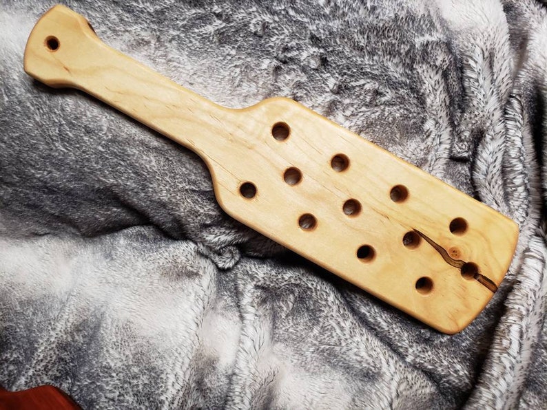 Spanking Paddle 16x4 with holes | Etsy