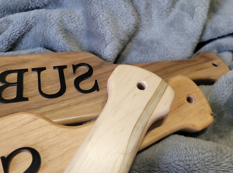 Raised Letters Personalized Spanking Paddle and Laser Engraved - Etsy