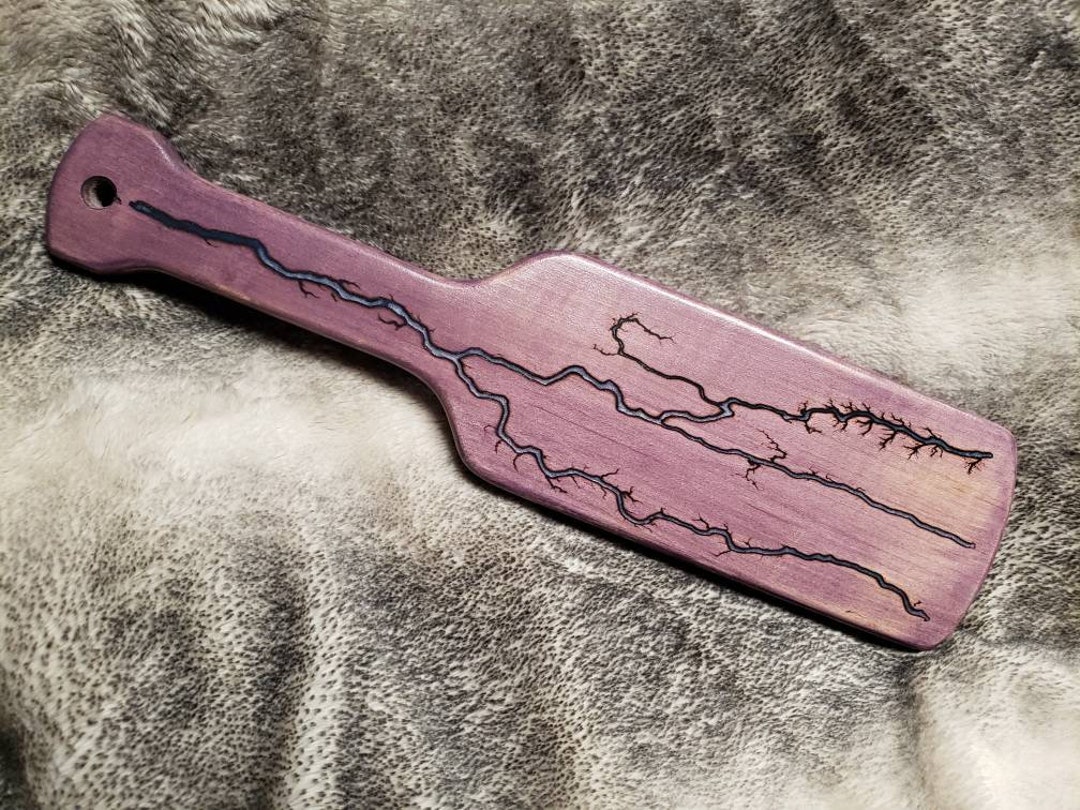 Lightning Spanking Paddle 12"-18"x4" - Etsy