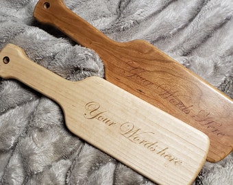 Personalized Spanking Paddle Laser Engraved Picture | Etsy