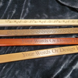 Personalized Spanking Rod 18" X 1 1/4" X 3/4" or 1/2" Laser Engraved - Etsy