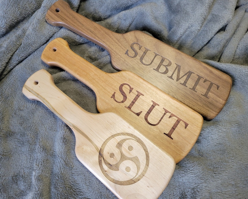 Raised Letters Personalized Spanking Paddle and Laser Engraved - Etsy