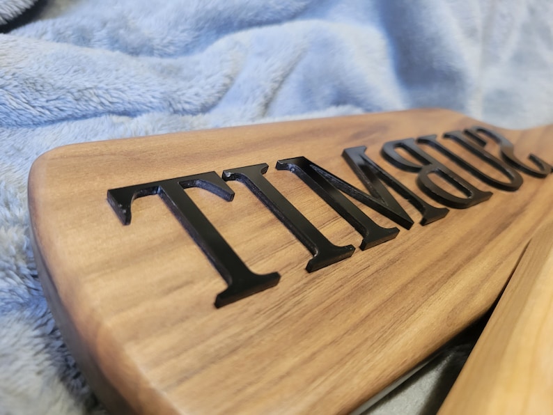 Raised Letters Personalized Spanking Paddle and Laser Engraved - Etsy