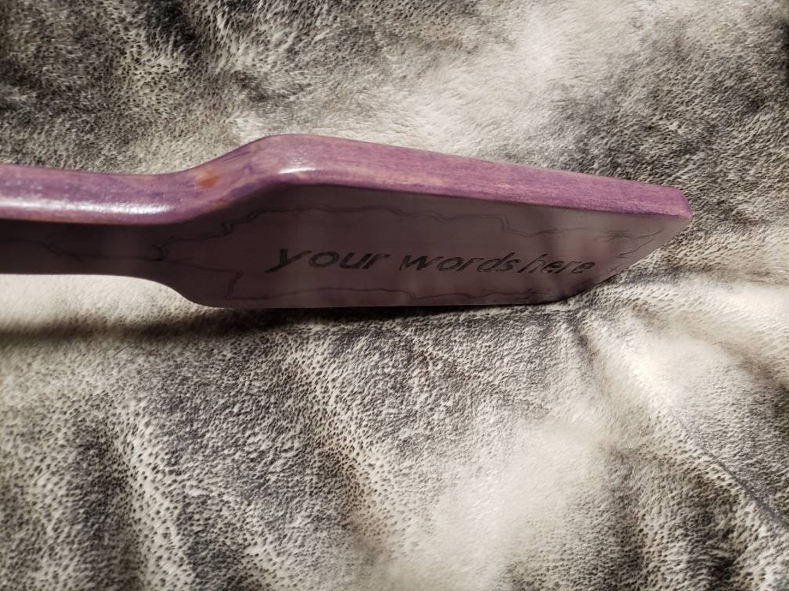 Personalized Lightning Spanking Paddle. 16x4 | Etsy