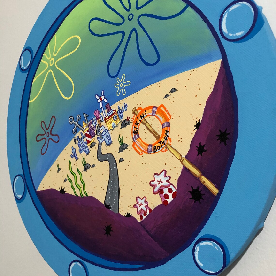 Spongebob porthole - halllopi