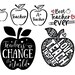 Teacher Bundle Svg, Teacher Appreciation Svg, Teacher Svg, School Svg ...