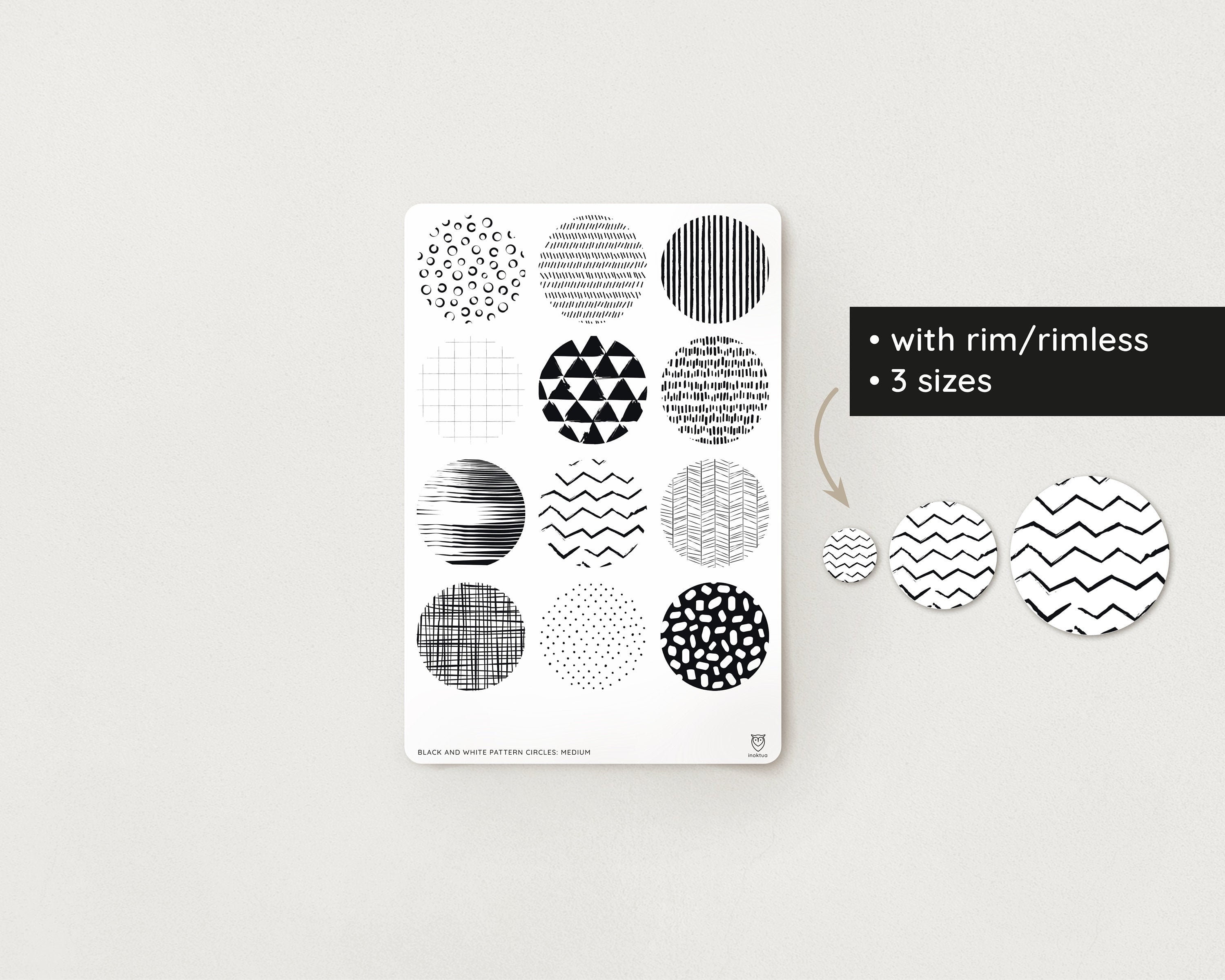 Calendar Decoration Points Sticker Bullet Journal Dot Sticker 48 points ...