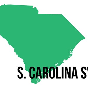 Southern State SVG Bundle for Cricut, Alabama, Arkansas, Florida ...