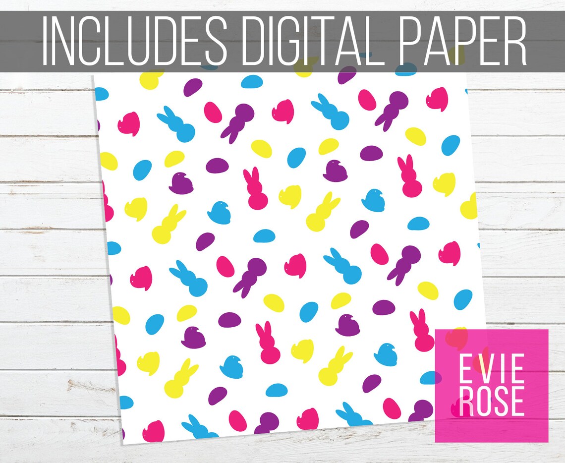 Easter Candy Confetti - Includes Cut Files Plus BONUS Digital Scrapbook ...
