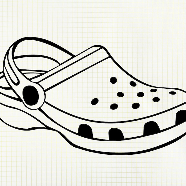 Crocs Svg - Etsy