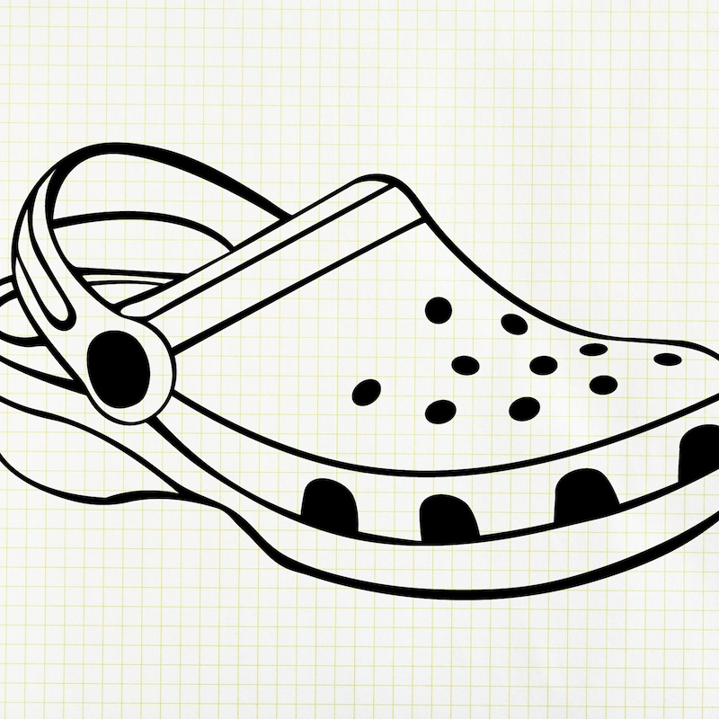 Crocs Svg - Etsy