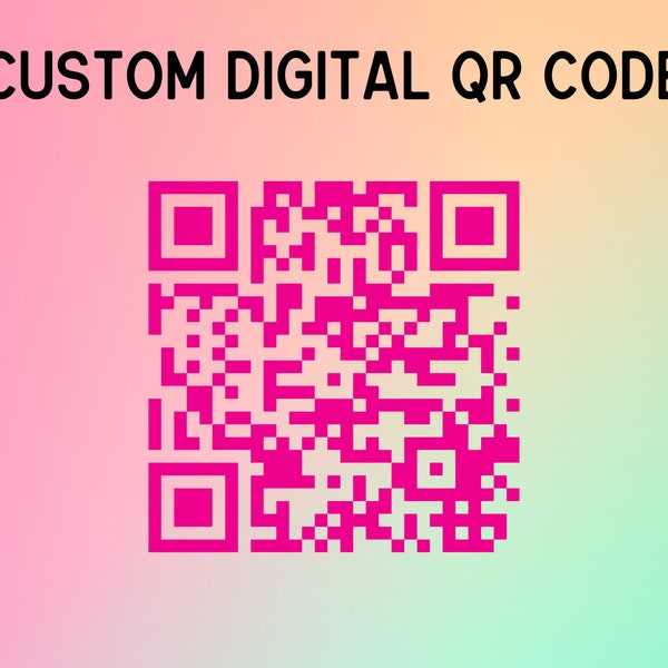 Qr Code Stencil - Etsy