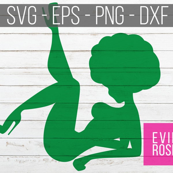 Black Girl Pinup Svg - Etsy
