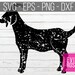Distressed Goat File Set - Grunge PNG, EPS, Dxf Cut File - Clipart for ...
