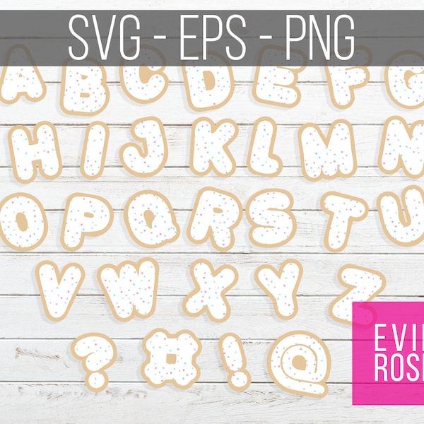 Sugar Cookie Clipart - Etsy