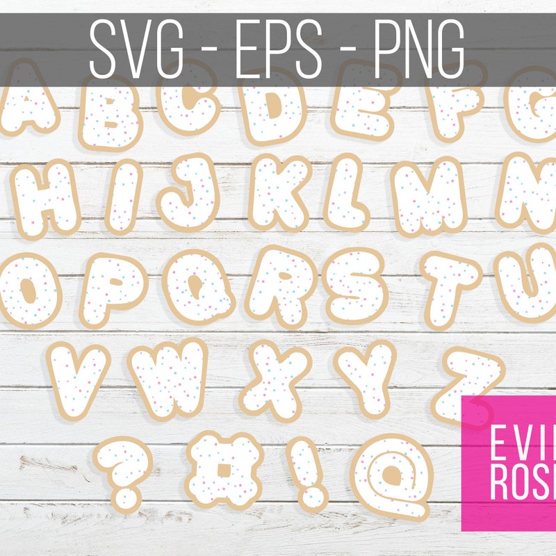 Sugar Cookie Clipart - Etsy