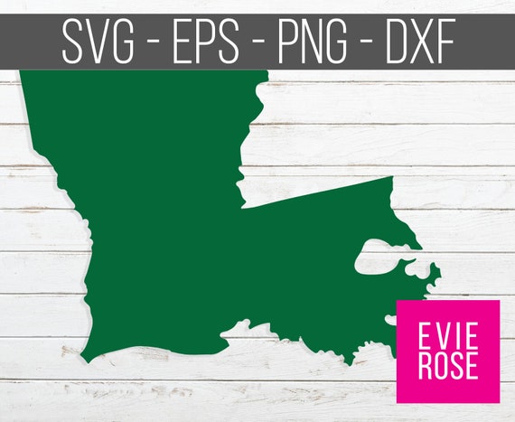 Louisiana State designs Digital Download file svg png eps dxf cutter ...